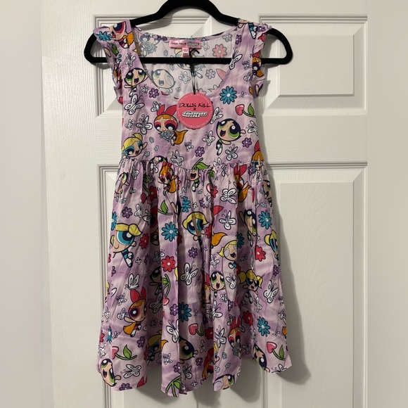 Dolls Kill | Dresses | Nwt Dolls Kill X The Powerpuff Girls Babydoll ...
